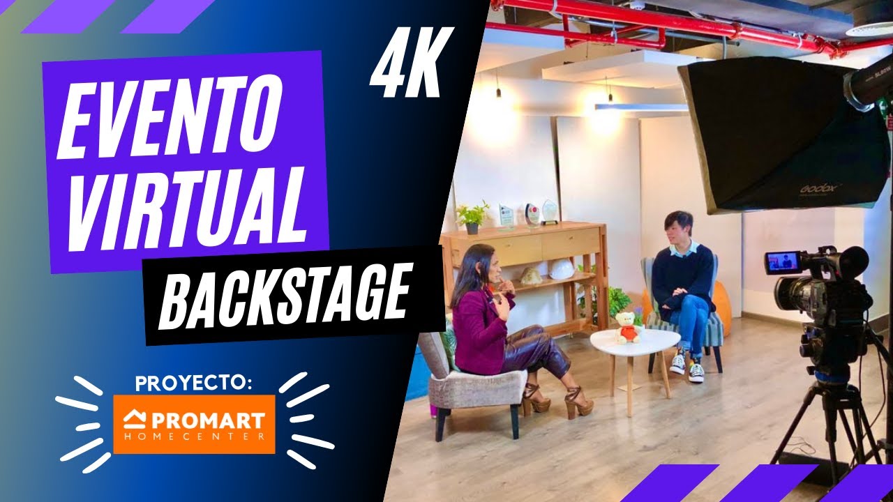 ¿CÓMO SE HACEN LOS EVENTOS VIRTUALES EN 4K? - BACKSTAGE Proyecto ...