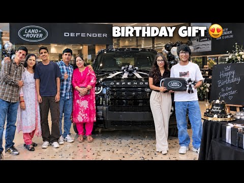 Defender Gift Kar Di 😍 Family Ne Birthday Par || Sourav Joshi Vlogs