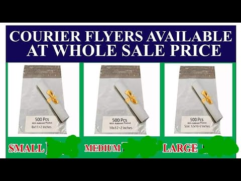 Good Quality Courier Flyers shipping Bags | Packing Material Wholesale ...