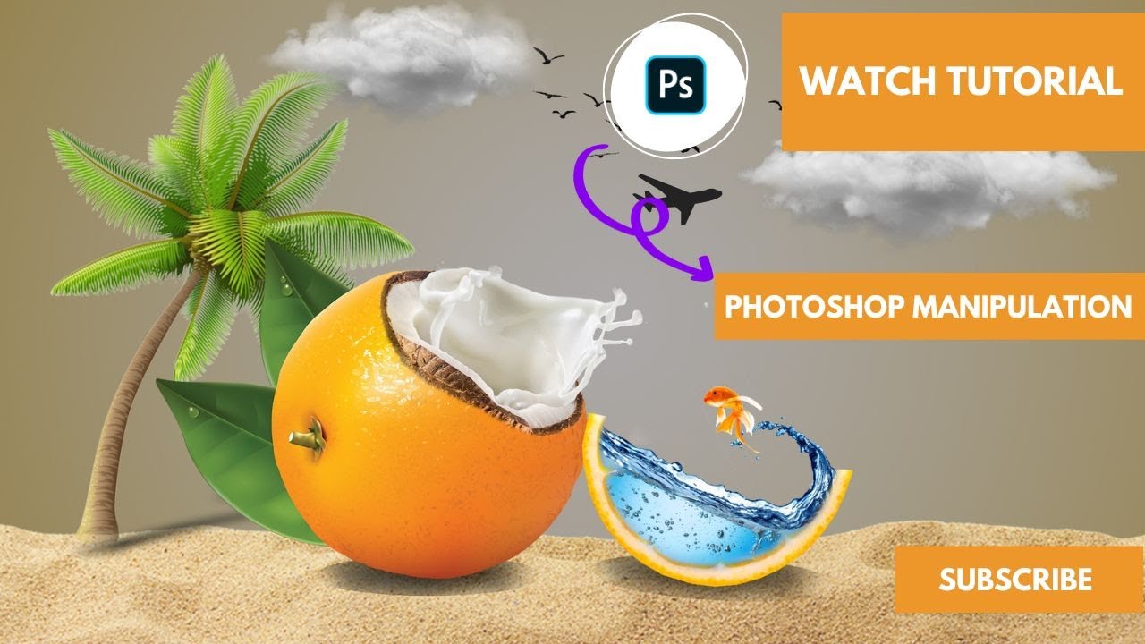 Photoshop Manipulation scenery design (#1) - YouTube