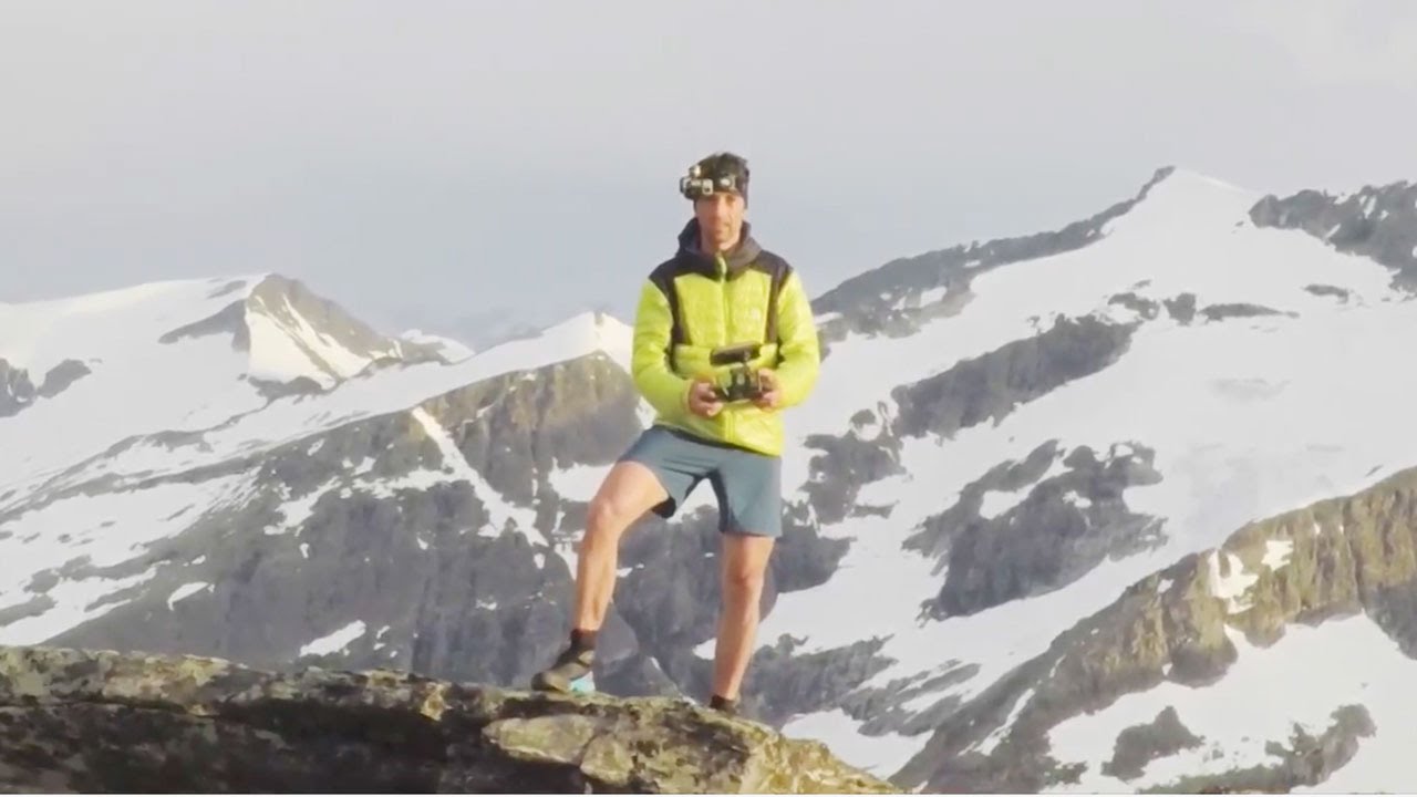 Trail Running an Insanely Scary Ridge - YouTube