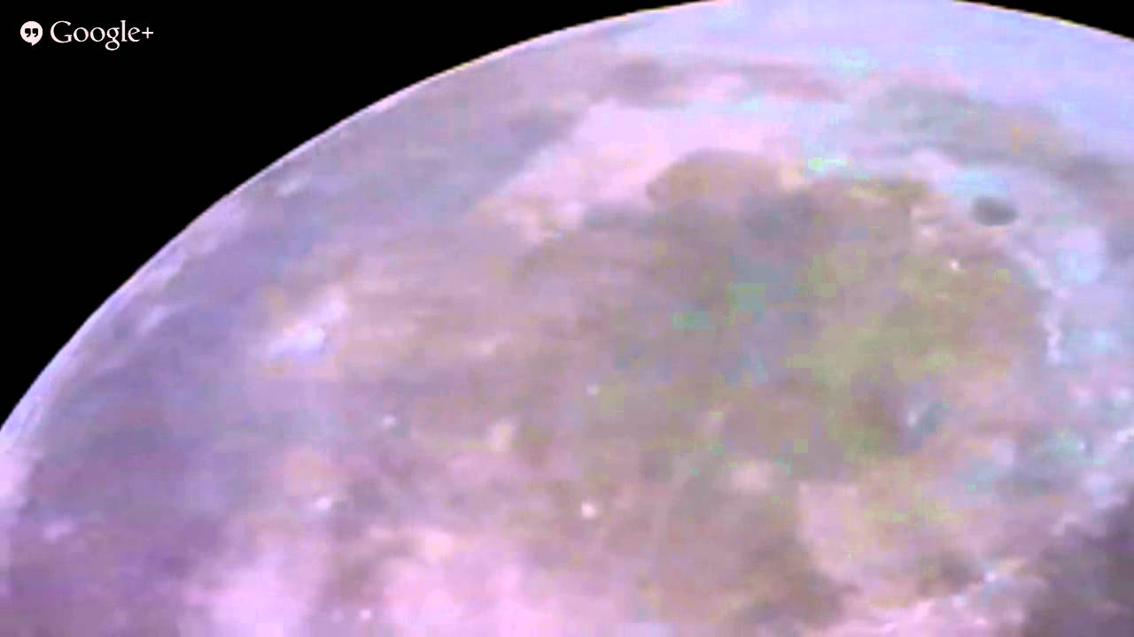 live Moon in true color - YouTube