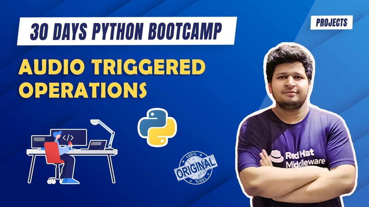 Audio Triggered Operations - Python Project - YouTube