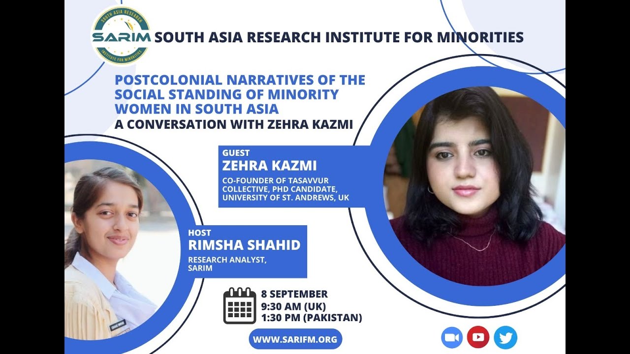 Exclusive Interview with Zehra Kazmi - Interview Series by SARIM - YouTube