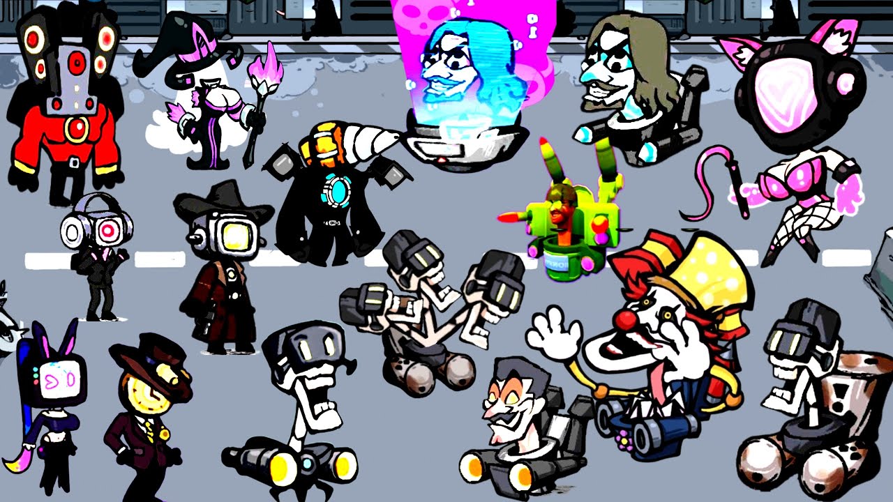 Merge Skibidi Monster | Digital Skibidi Toilet vs Drillman Mecha Boss ...