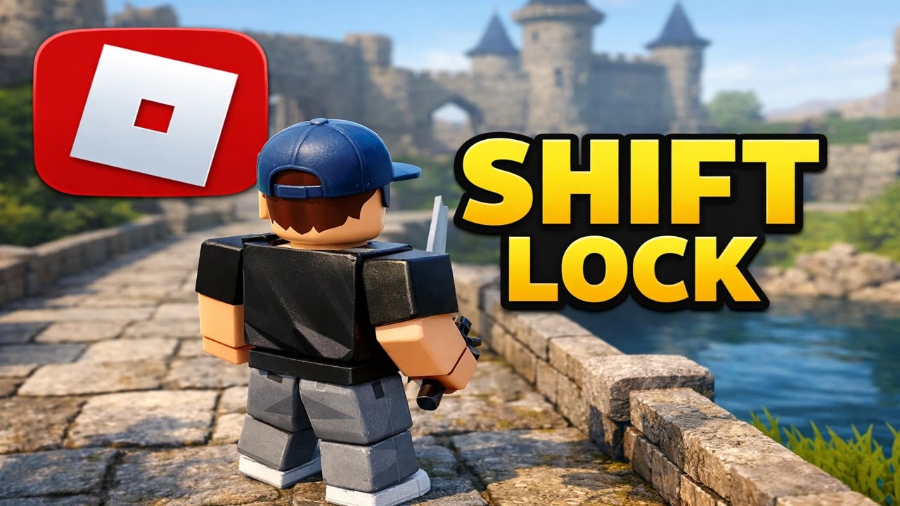 How To Shift Lock In Roblox PC - YouTube