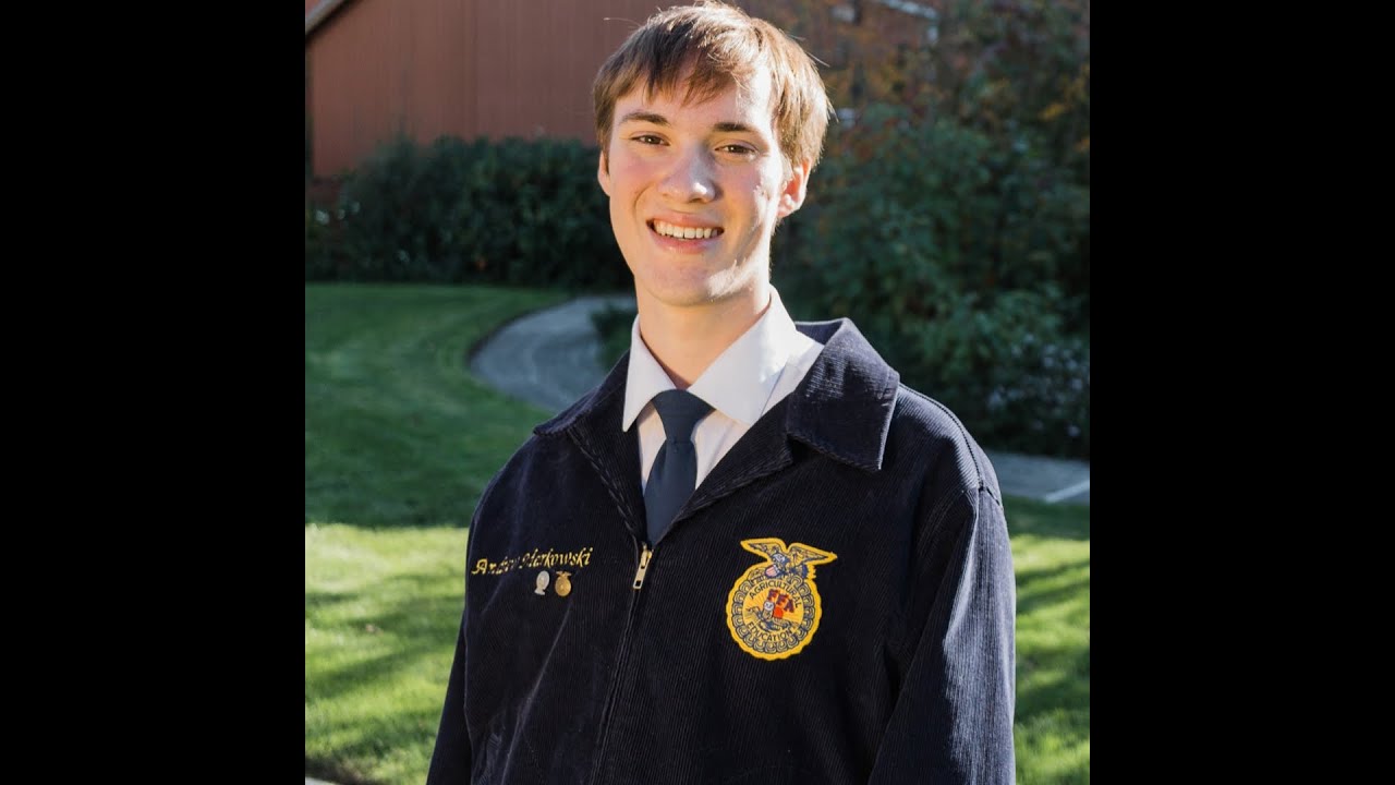 Andrew Markowski retiring address-Hillsboro FFA chapter 2020 - YouTube