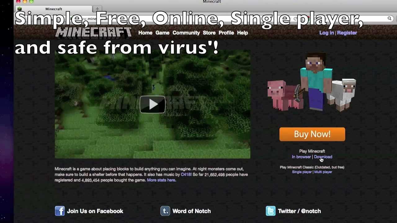 (PATCHED) How to get the full version of MineCraft for free! Commentary ...