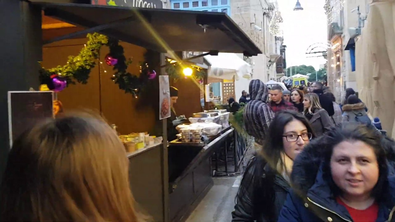 Natalis Notabilis Christmas Market Malta - YouTube