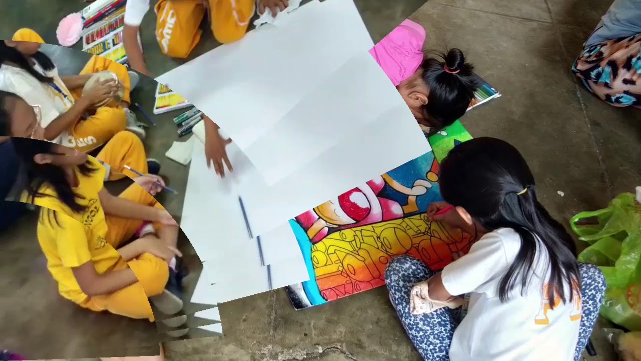 Poster Making English Month... - YouTube