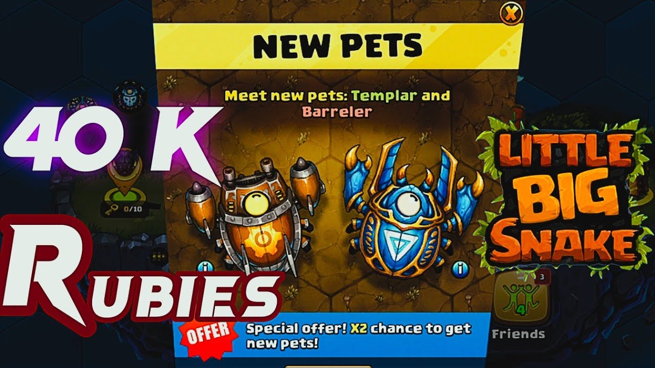 New Pets Opening in 40,000 Rubies Littlebigsnake.io - YouTube