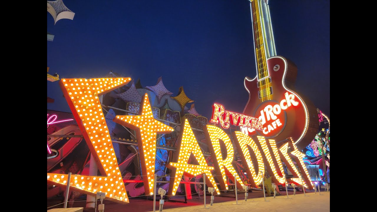 The Neon Boneyard Park Las Vegas, Neon Museum Tour, The Neon Museum ...
