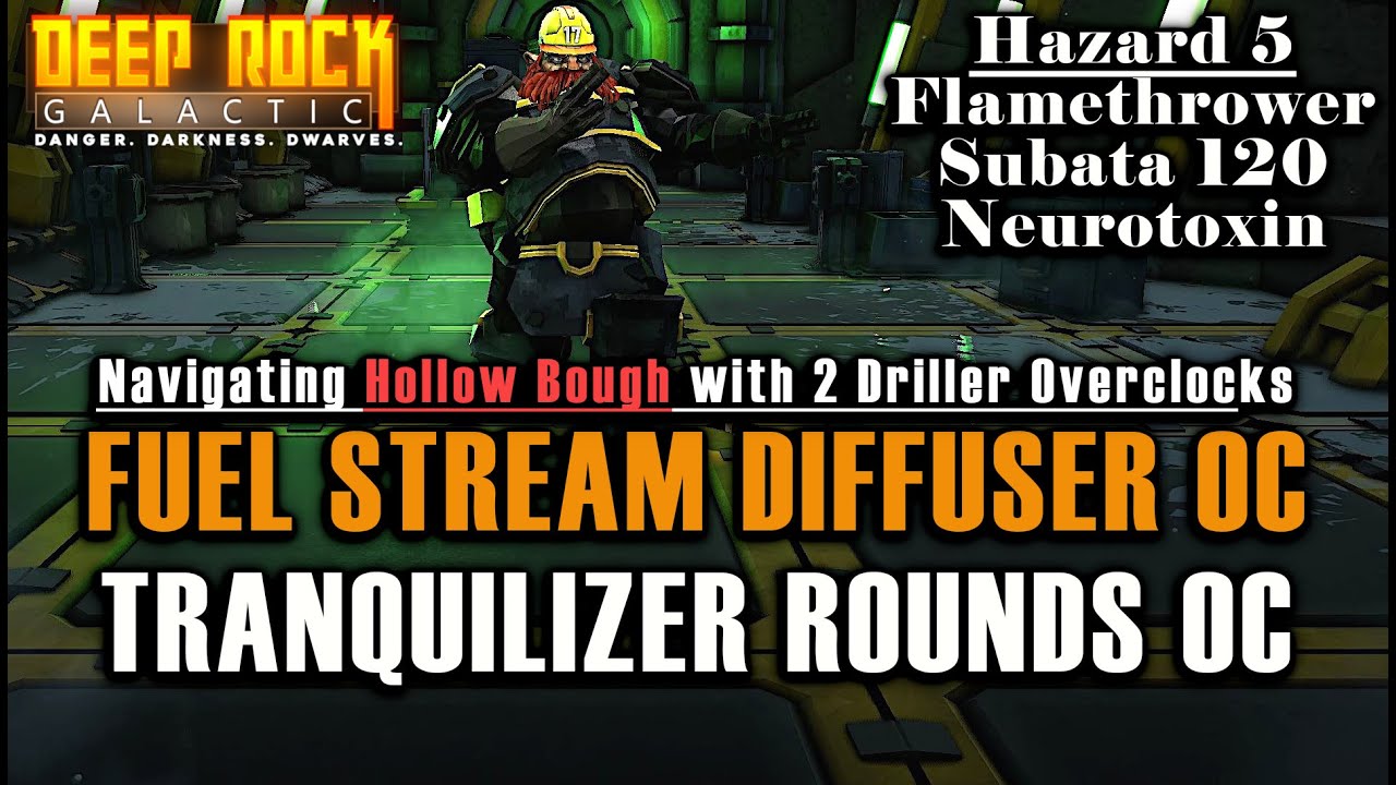 Fuel Stream Diffuser & Tranquilizer Rounds | Driller | Deep Rock ...