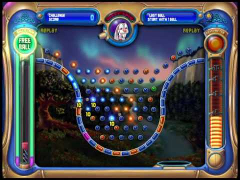 Peggle AMAZING shot on the "last ball" challenge! - YouTube