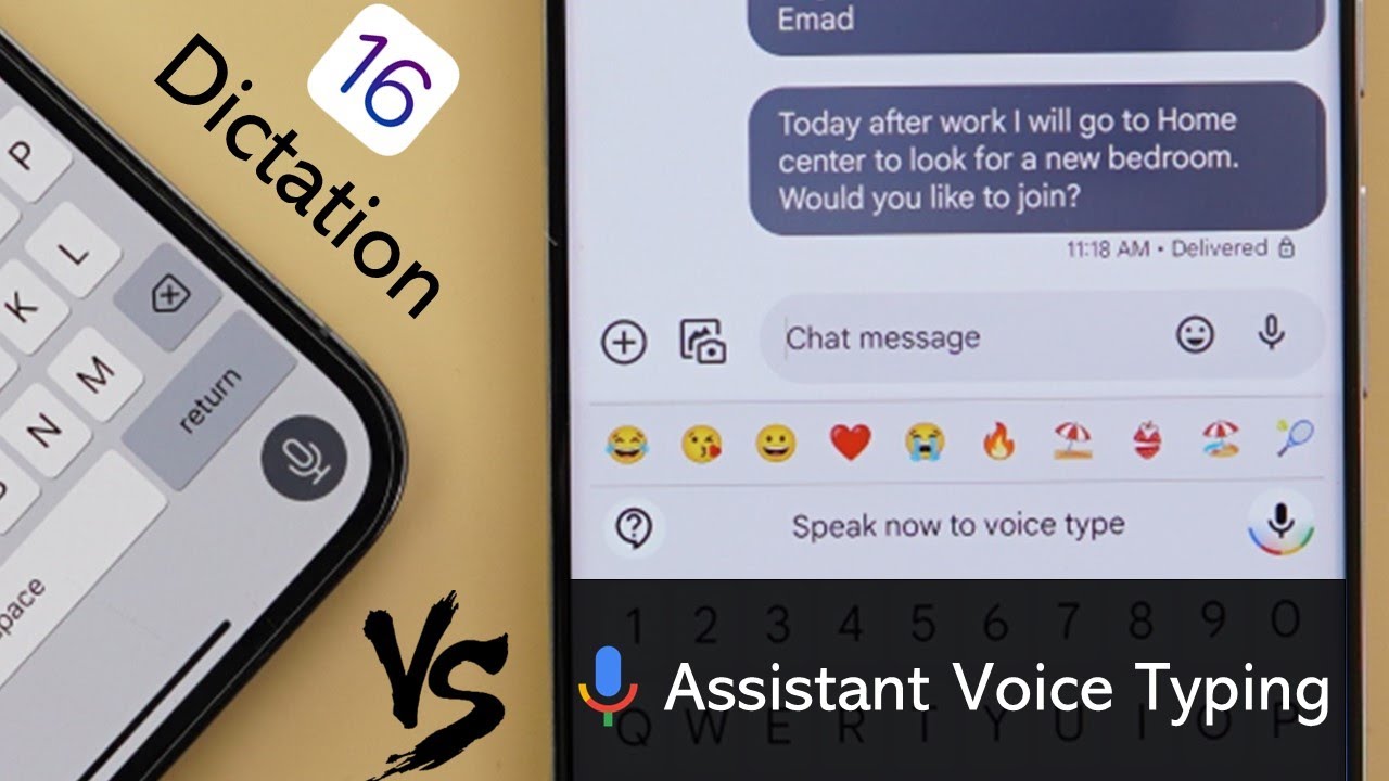 iOS 16 Dictation vs Google's Assistant Voice Typing: Which One is ...