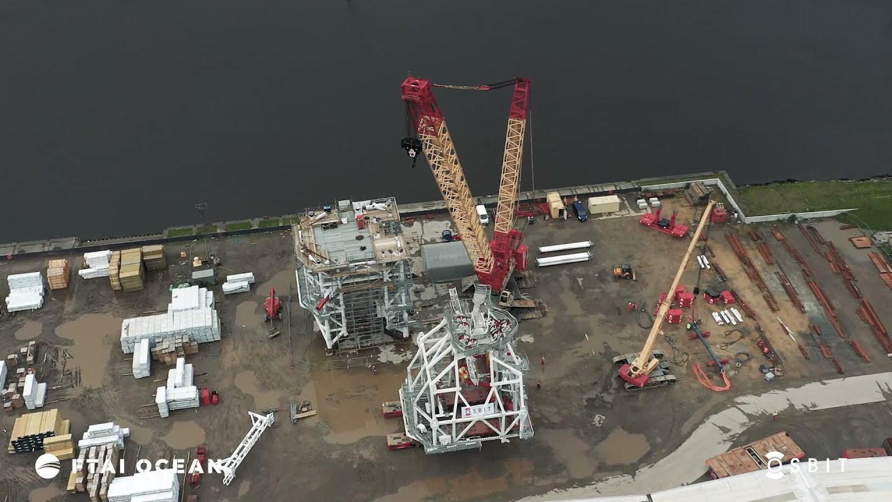 Osbit Smart Tower System for FTAI Ocean - Loadout and installation of ...