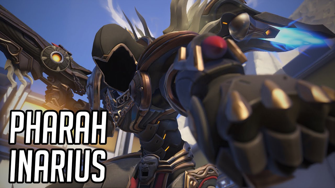 Pharah "Inarius" Skin Showcase - Overwatch 2 - YouTube