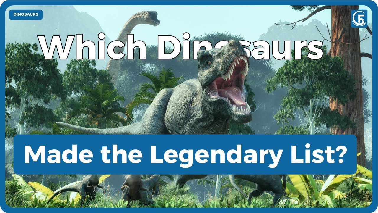 Which Are the 14 Most Legendary Dinosaurs of All Time? | 5f - Ancient ...