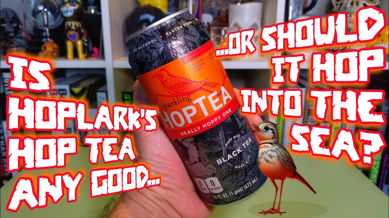 Is It Any Good? | Hoplark Sparkling Hop Tea Black Iced Tea Review - YouTube