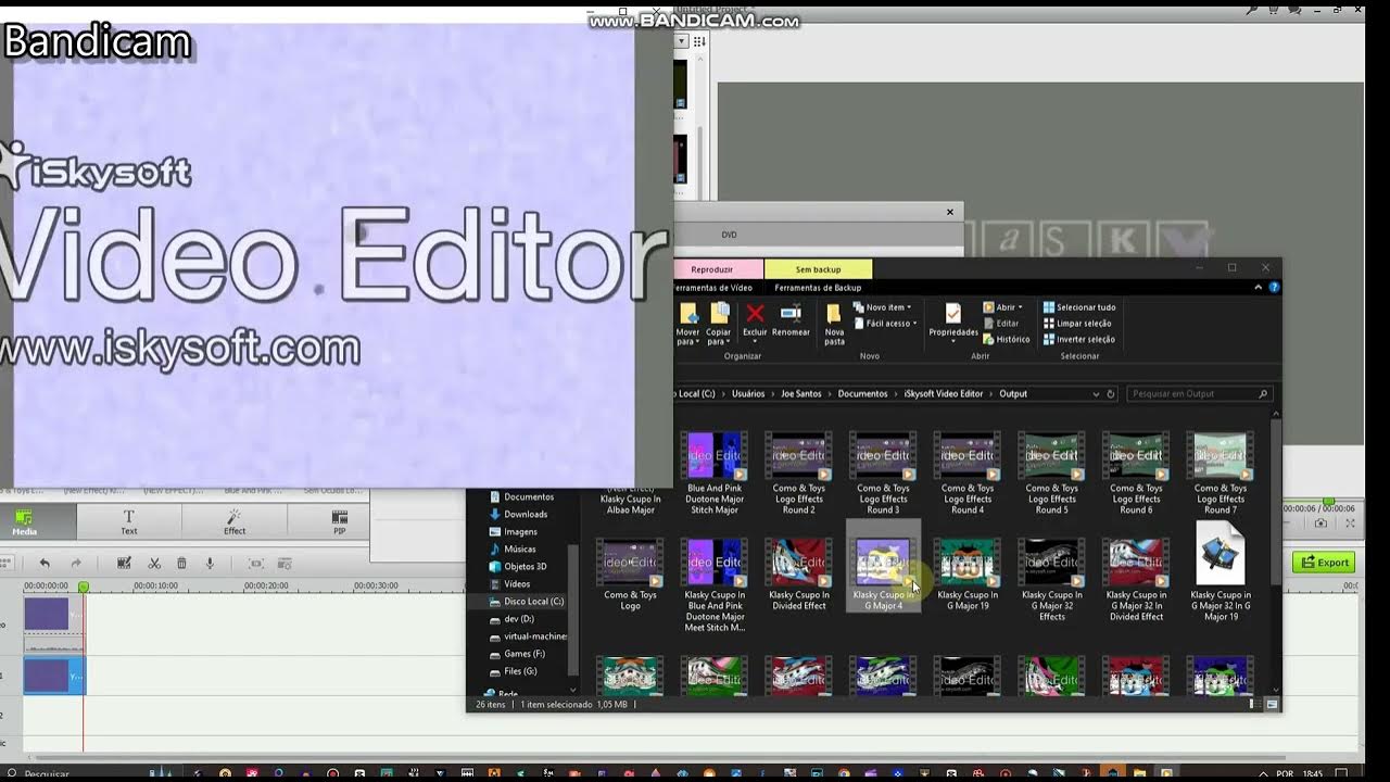 How To Make G Major 4 On iSkysoft Video Editor - YouTube