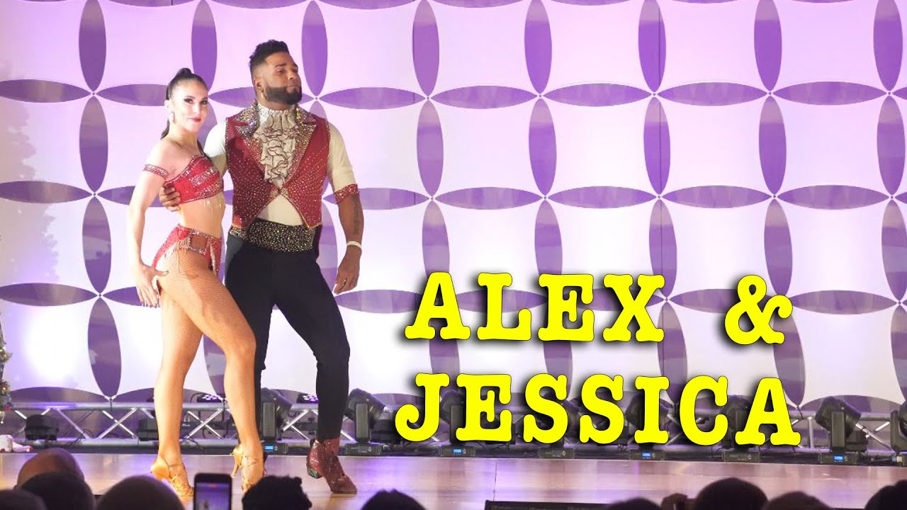 Alex & Jessica at Salsa Heat Christmas Gala 2023 - YouTube