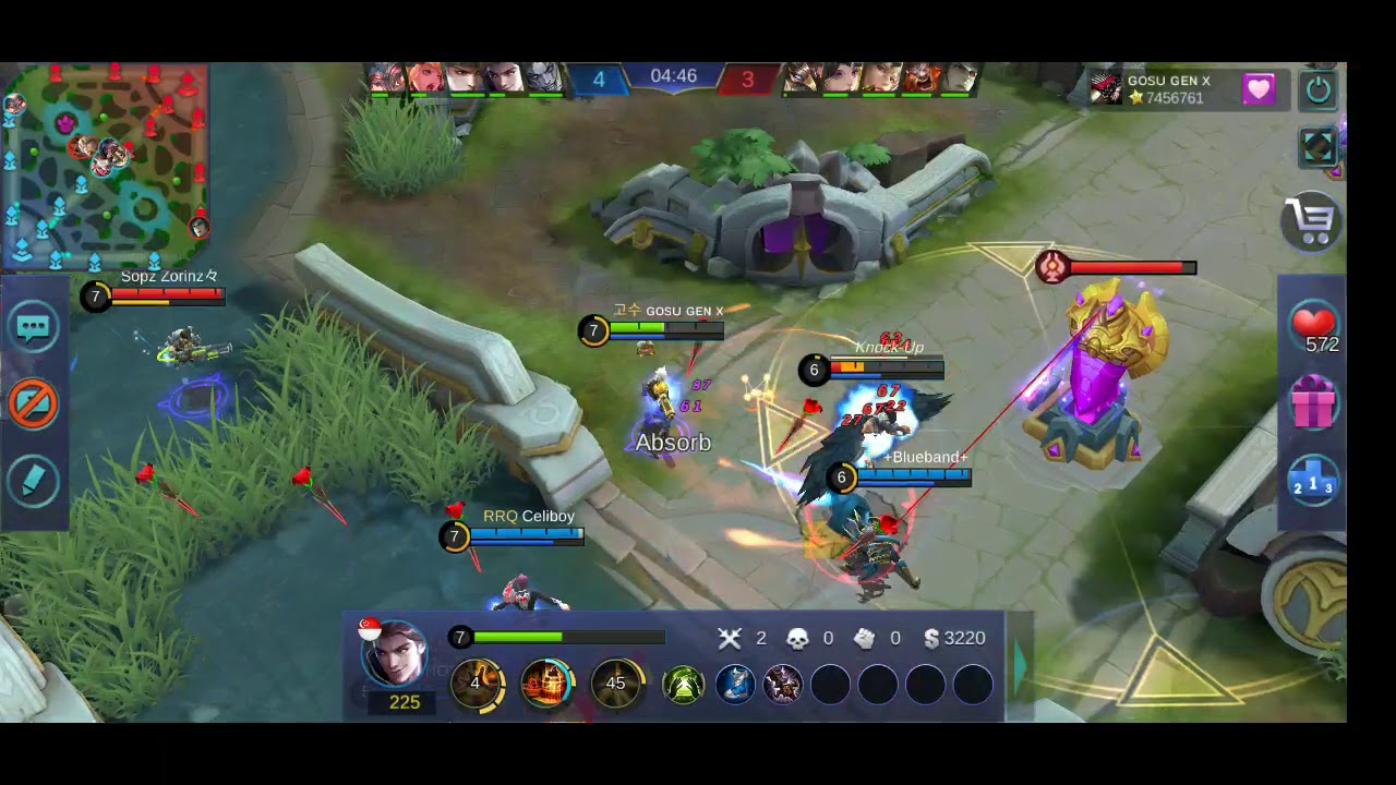 Top 1 global GOSU GEN X.pake cloude auto WiN - YouTube