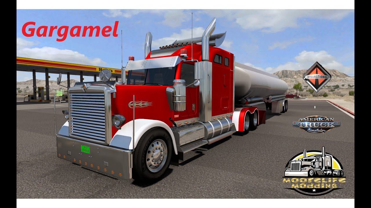 Gargamel 9300i || Ats 1.43 || Custom 9300i || Fuel hauling - YouTube