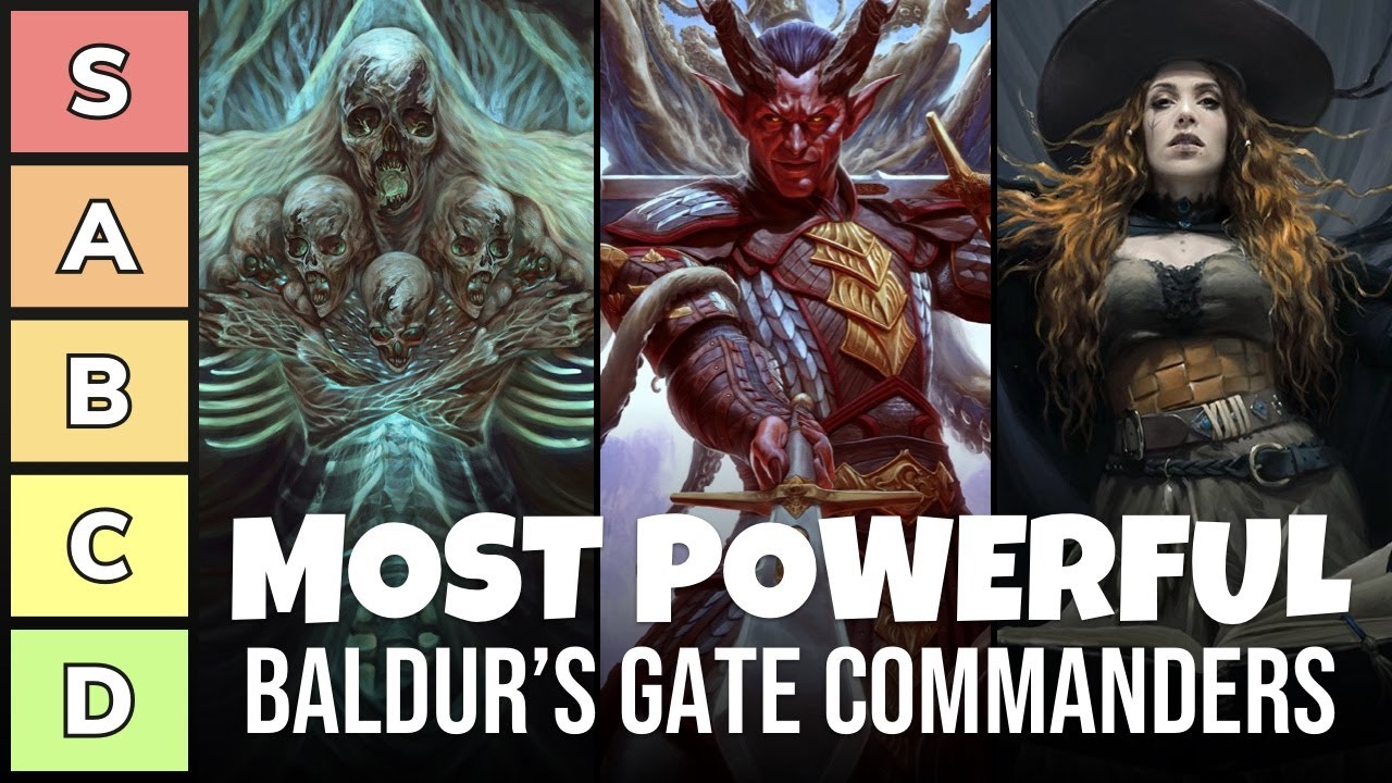 The Most Powerful Commanders of Commander Legends: Battle for Baldur's ...