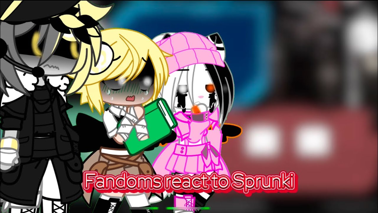 Fandoms react to Sprunki - YouTube
