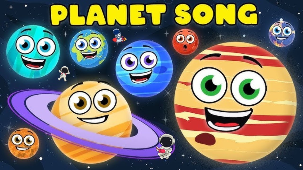"Planet Dance! 🌟 Solar System Song for Kids | Learn Planets with Fun ...