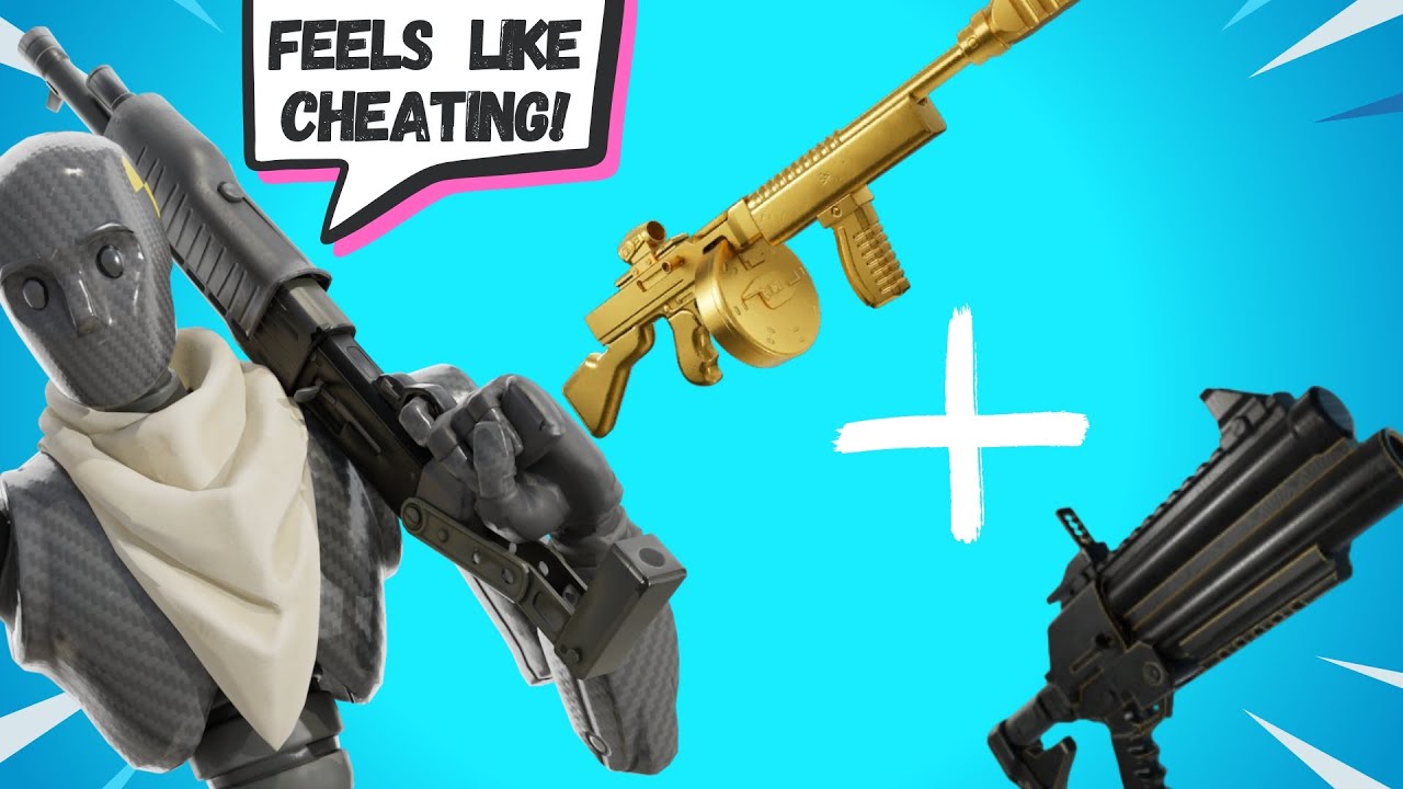 Fortnite's Angel of Death: Midas Drum Gun + Rift Launcher - YouTube