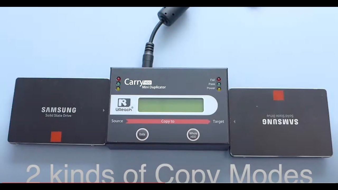 Standalone Hard Drive Clone Device U-Reach IQ112M 1:1 Data Copy HDD ...