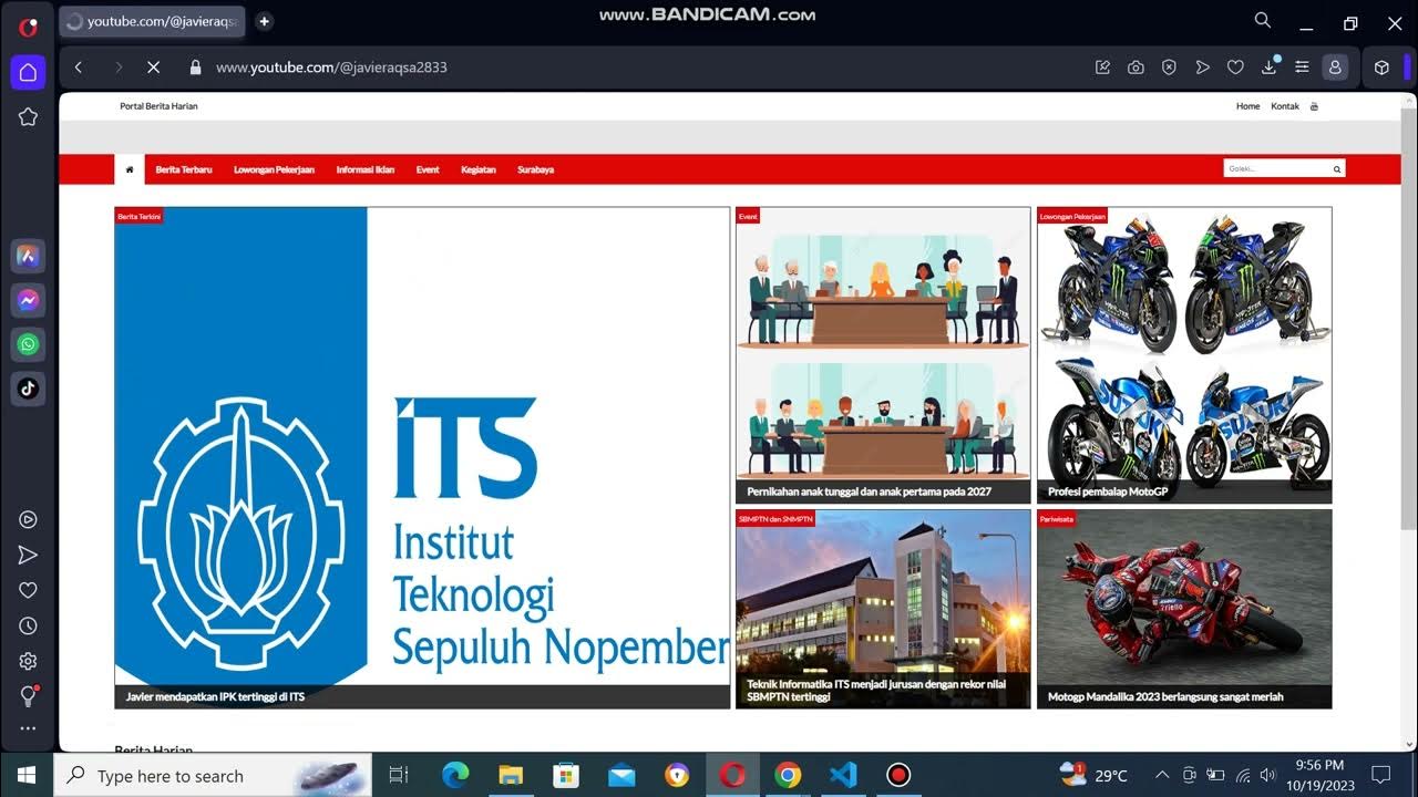 ETS PWEB B_Javier Nararya Aqsa S_5025211245 - YouTube