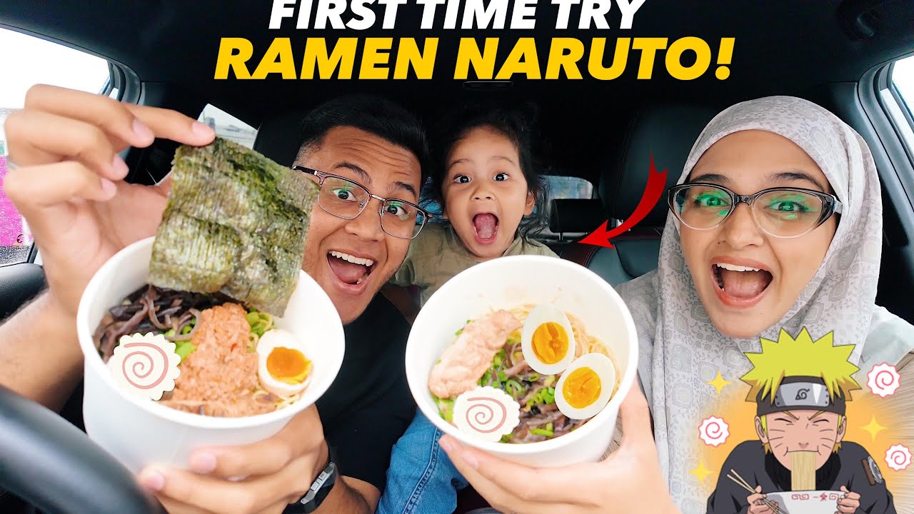 Try Ramen NARUTO HALAL dekat MALAYSIA! - YouTube