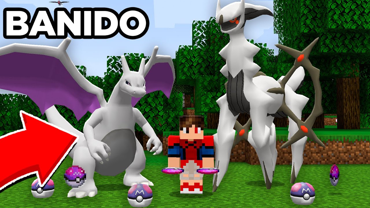 USEI TODOS OS BUGS DO PIXELMON E POSSO SER BANIDO! - YouTube