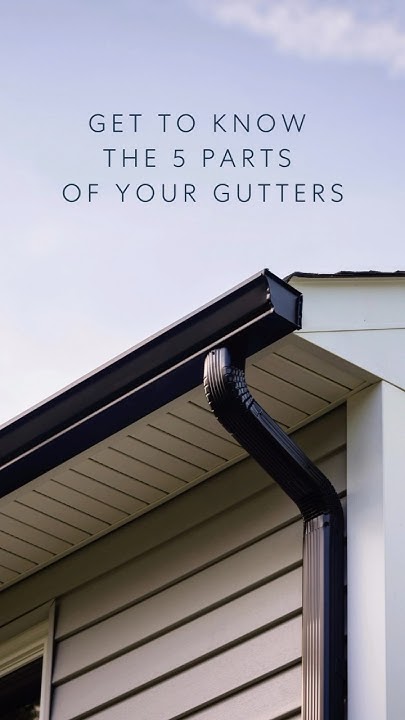 Different Parts of a Gutter System - YouTube