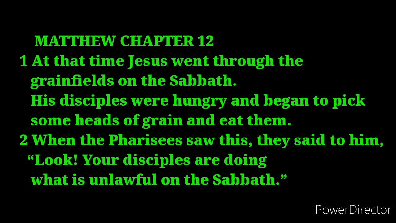 NEW TESTAMENT:MATTHEW CHAPTER 12#JESUS IS COMING SOON#SO MIGHTILY GREW ...