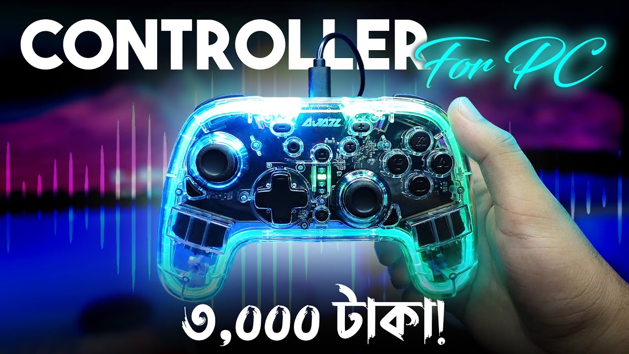 Budget Wireless Gaming Controller UNDER 3000 Taka! - Ajazz AJ190 Review ...