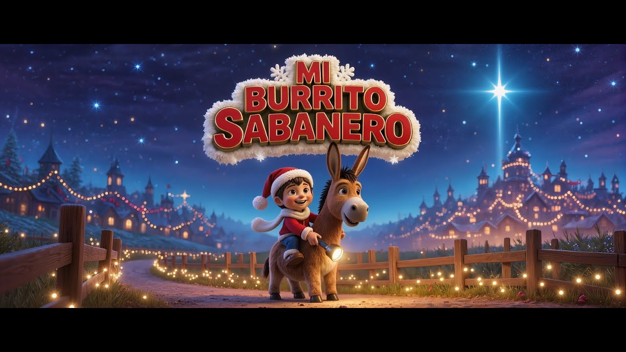 🌟 Mi Burrito Sabanero – Villancico Infantil 🎶 | Aprende y Canta en ...