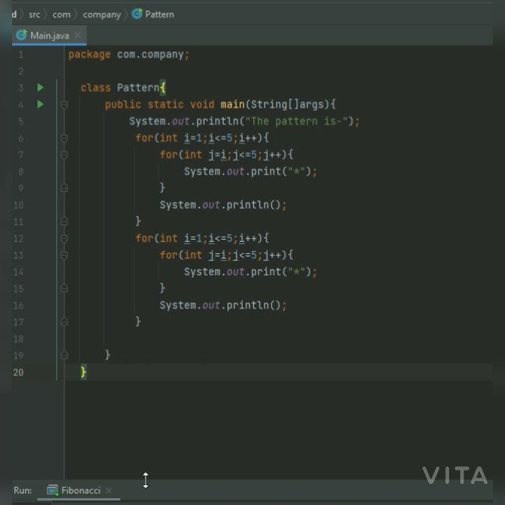 Java Pattern Programming Shorts Youtube