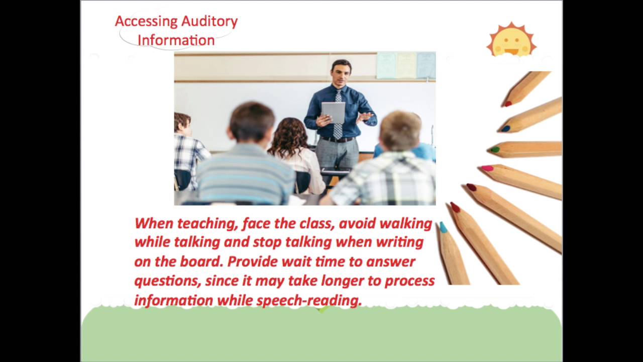 Tips for Working with Deaf and Hard of Hearing Students - YouTube