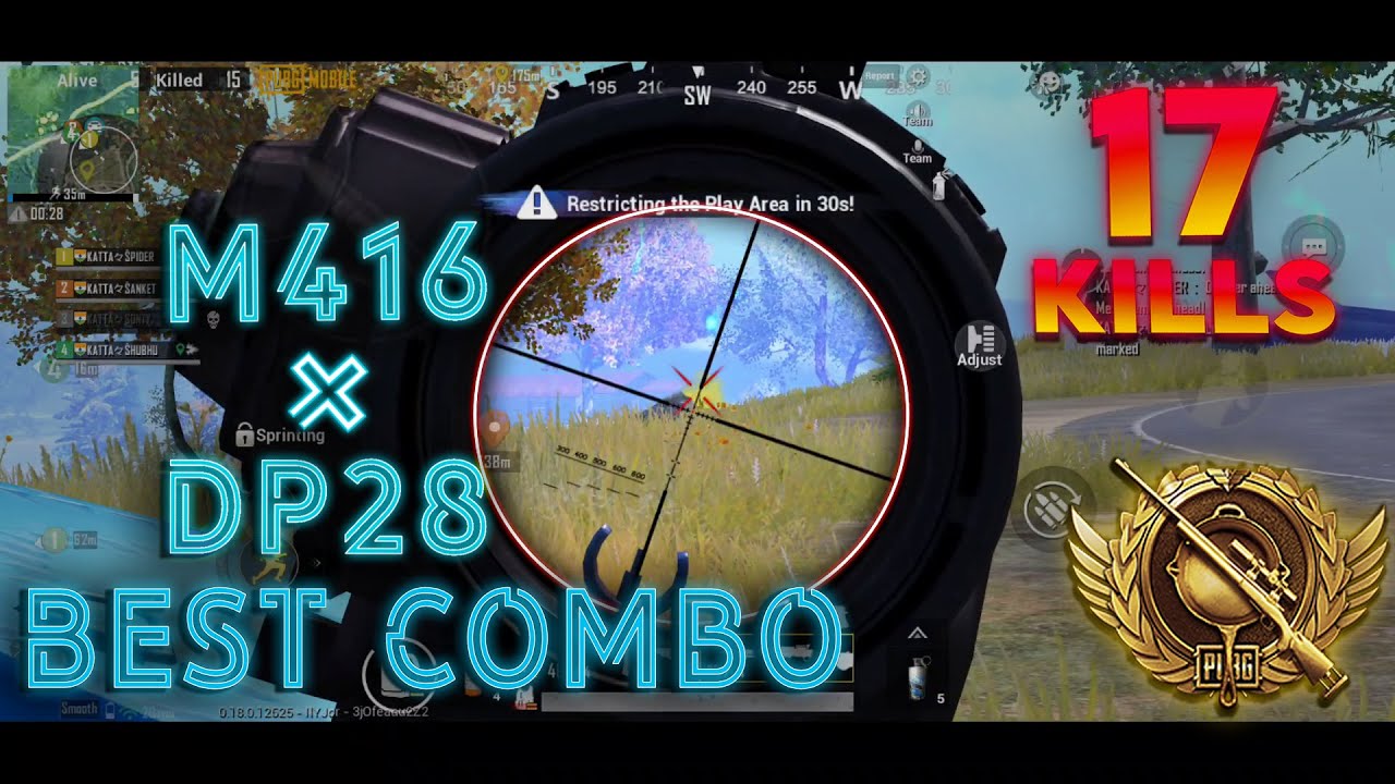 THAT'S why I left AWM behind for DP-28 | RUSH GAMEPLAY | PUBG Mobile ...