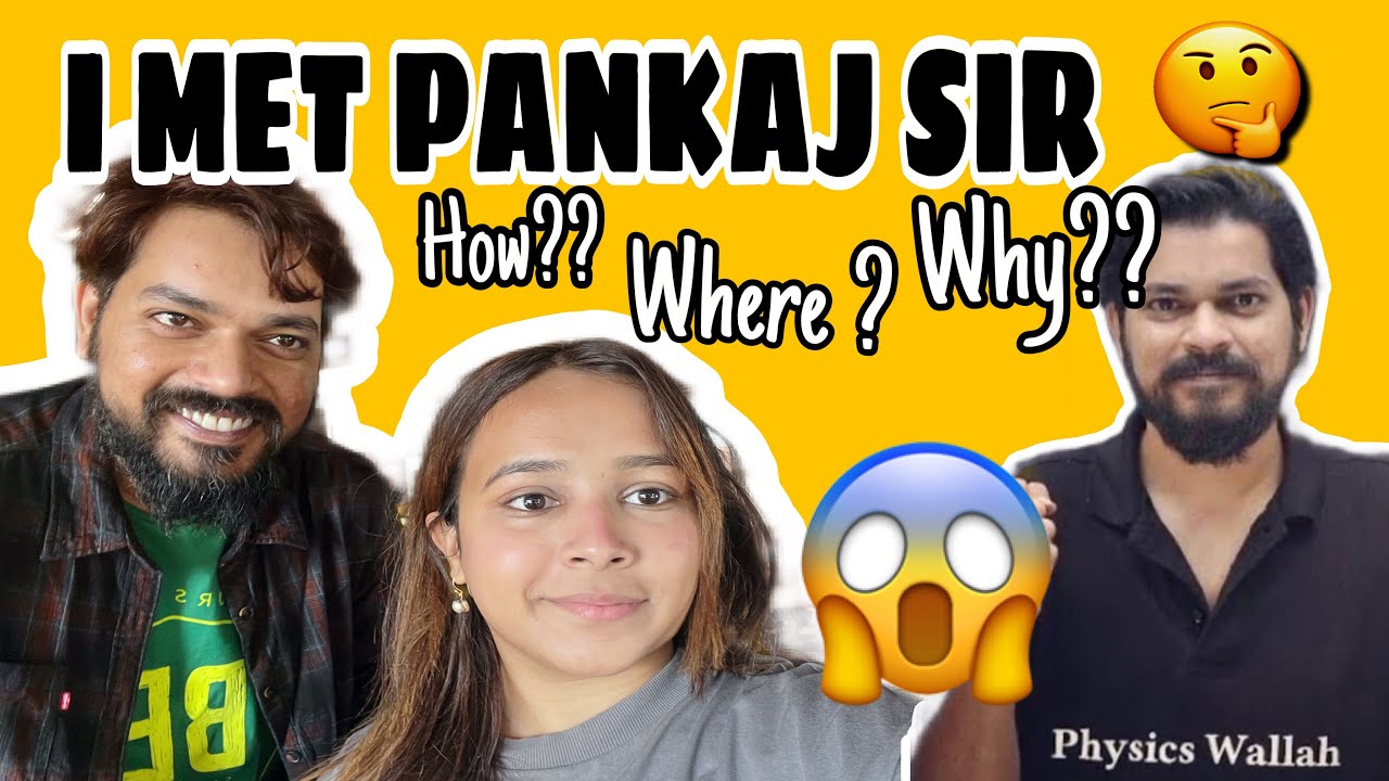 Met PANKAJ SIR from PHYSICSWALLAH in Corbett I Trip vlog I IIT TALKS I ...