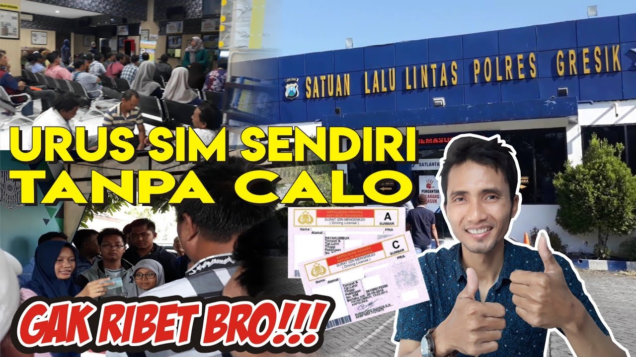 PARAH! Ngantri Mengurus SIM Gresik Gini Amat | Tempe Channel - YouTube
