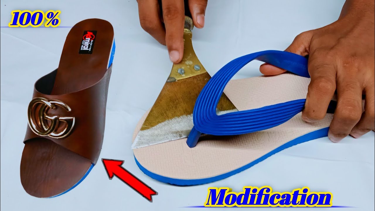 How to make paragon sandals chenge the looking unique process ...