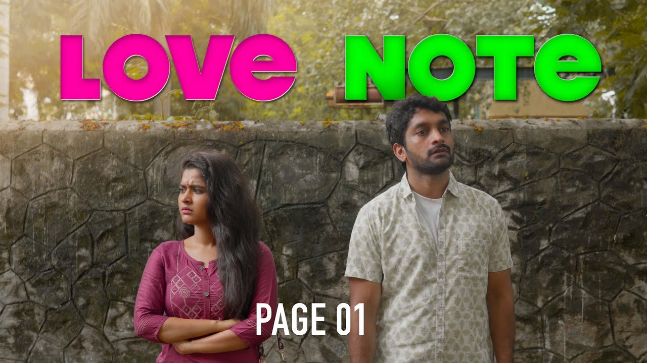 Love Note | Page 01 | ft.Guru Lakshman , Deepa balu | Allo Media ...