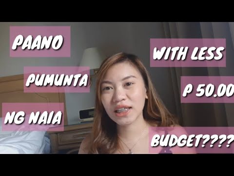 Paano Pumunta ng Airport Ng Less 50pesos ang pera mo? | tipid tips ...