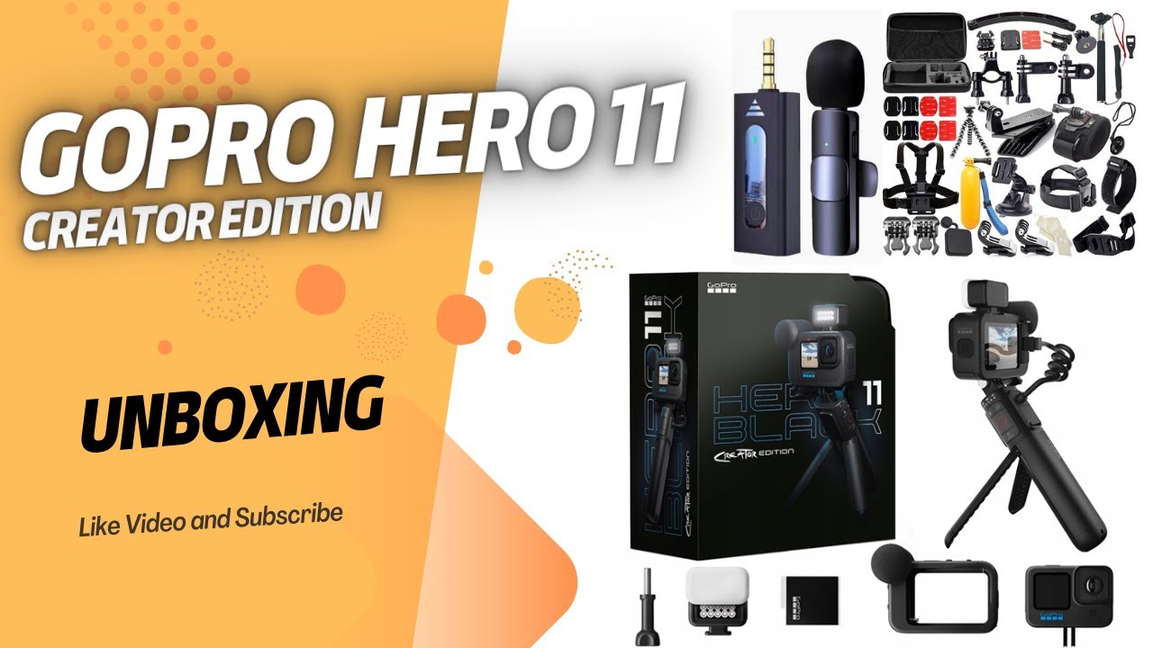 Gopro Hero 11 Creator Edition Unboxing |Accessories Unboxing | #viral # ...
