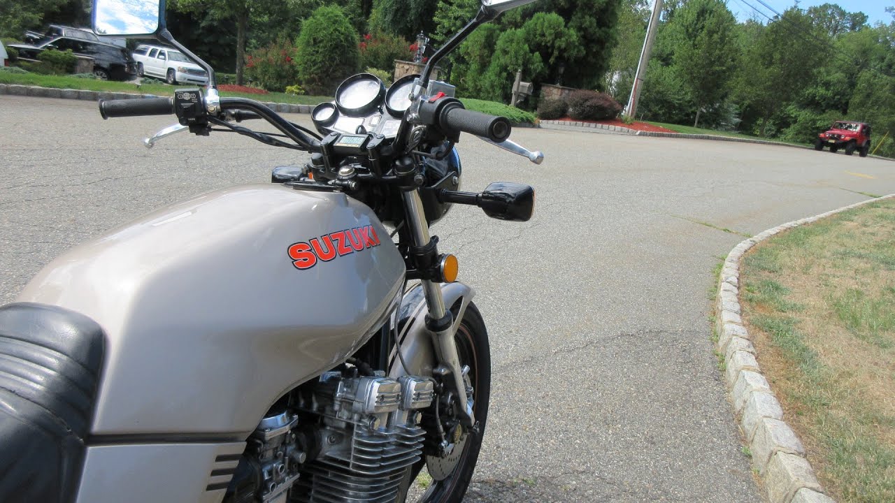 GS1100E SUZUKI 1982, ONE OWNER, HISTORIC REGISTRATION, MUCH MORE. - YouTube