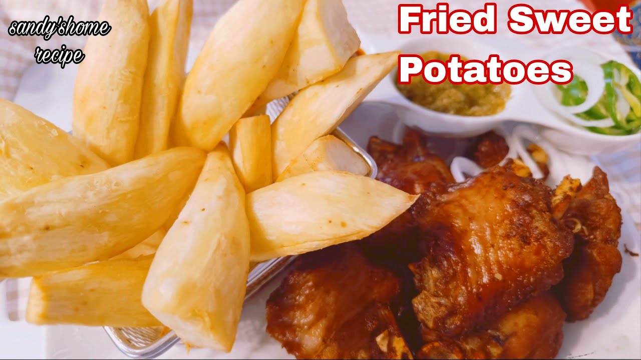 How To Fry Ghanian Sweet Potato/Ghana Fried Sweet Potatoes or Atomo ...